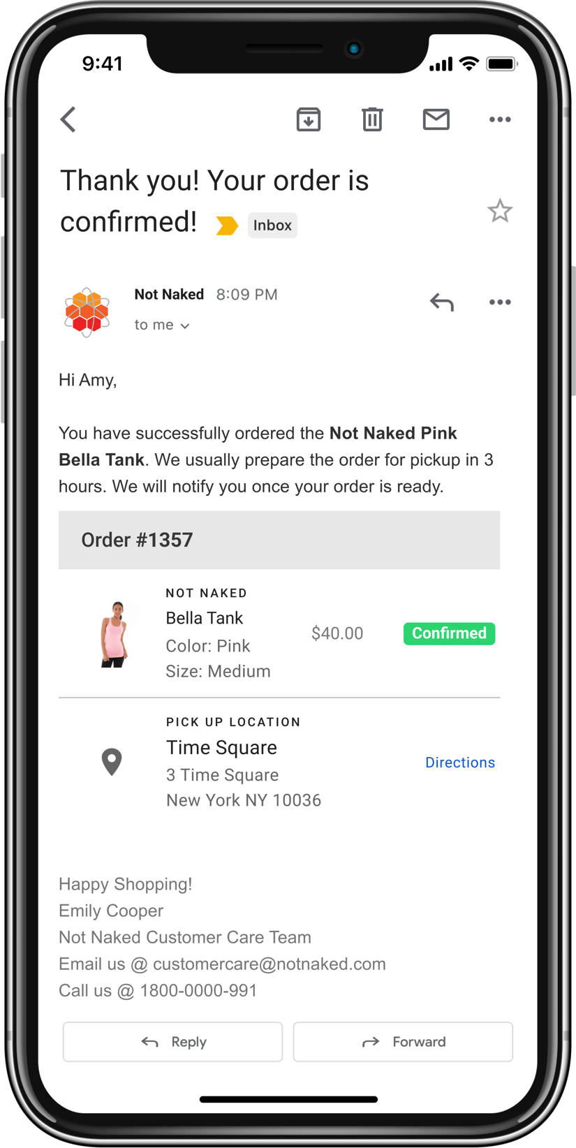 6 Critical Emails for Shopify In-Store Pickup Orders