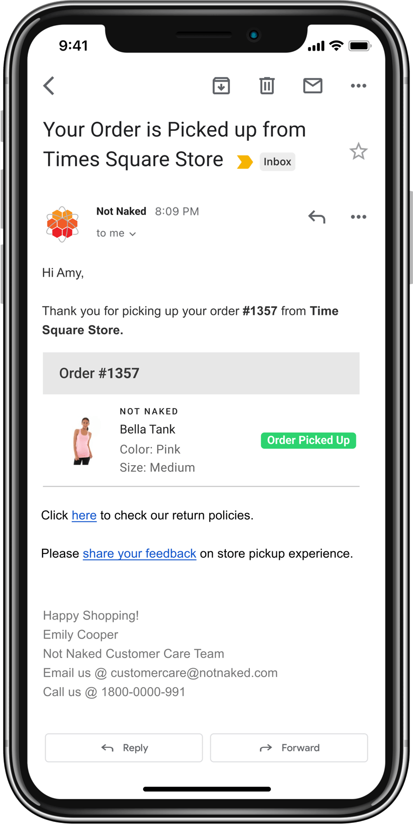 6 Critical Emails for Shopify In-Store Pickup Orders