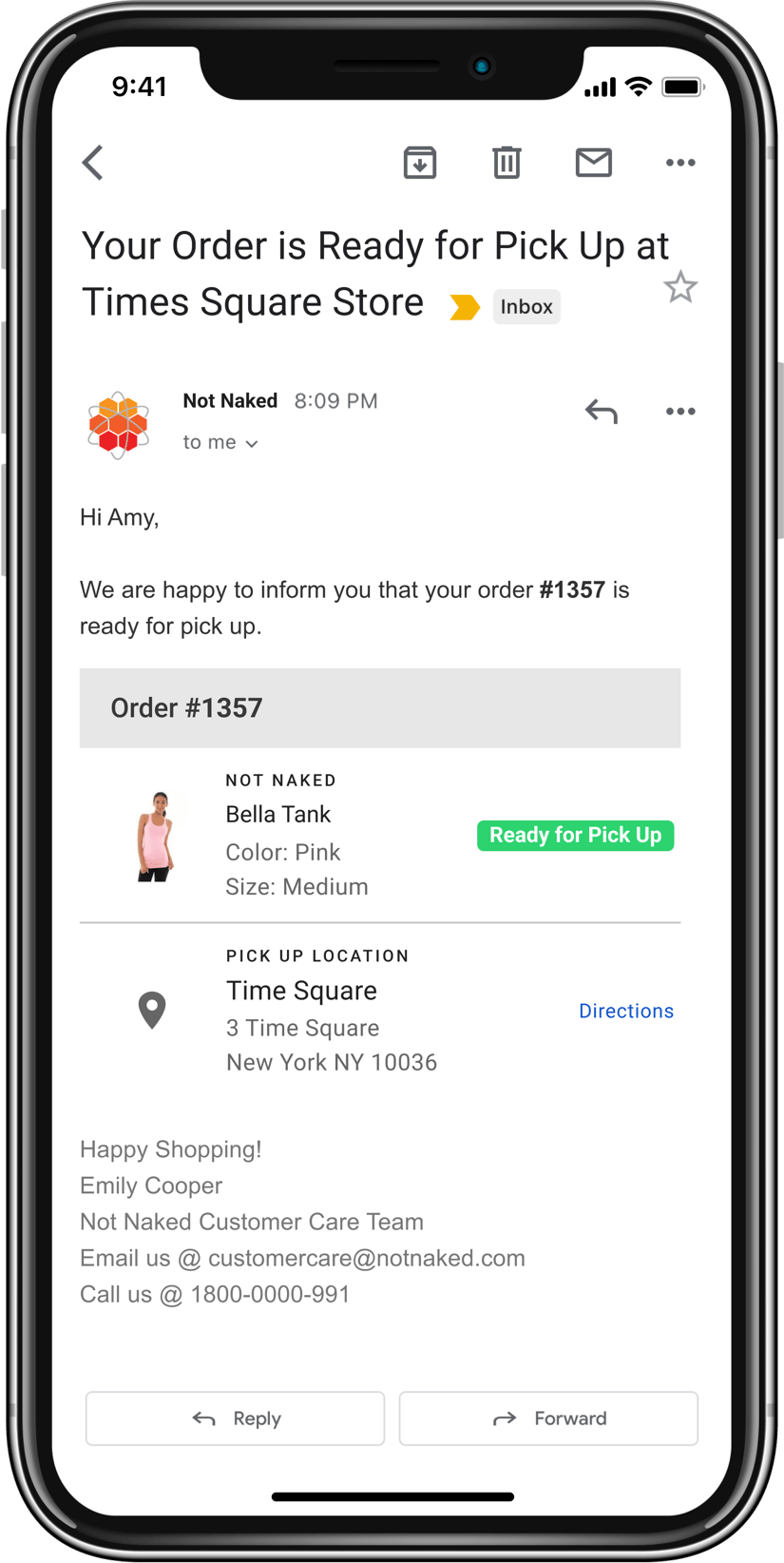 6 Critical Emails for Shopify In-Store Pickup Orders