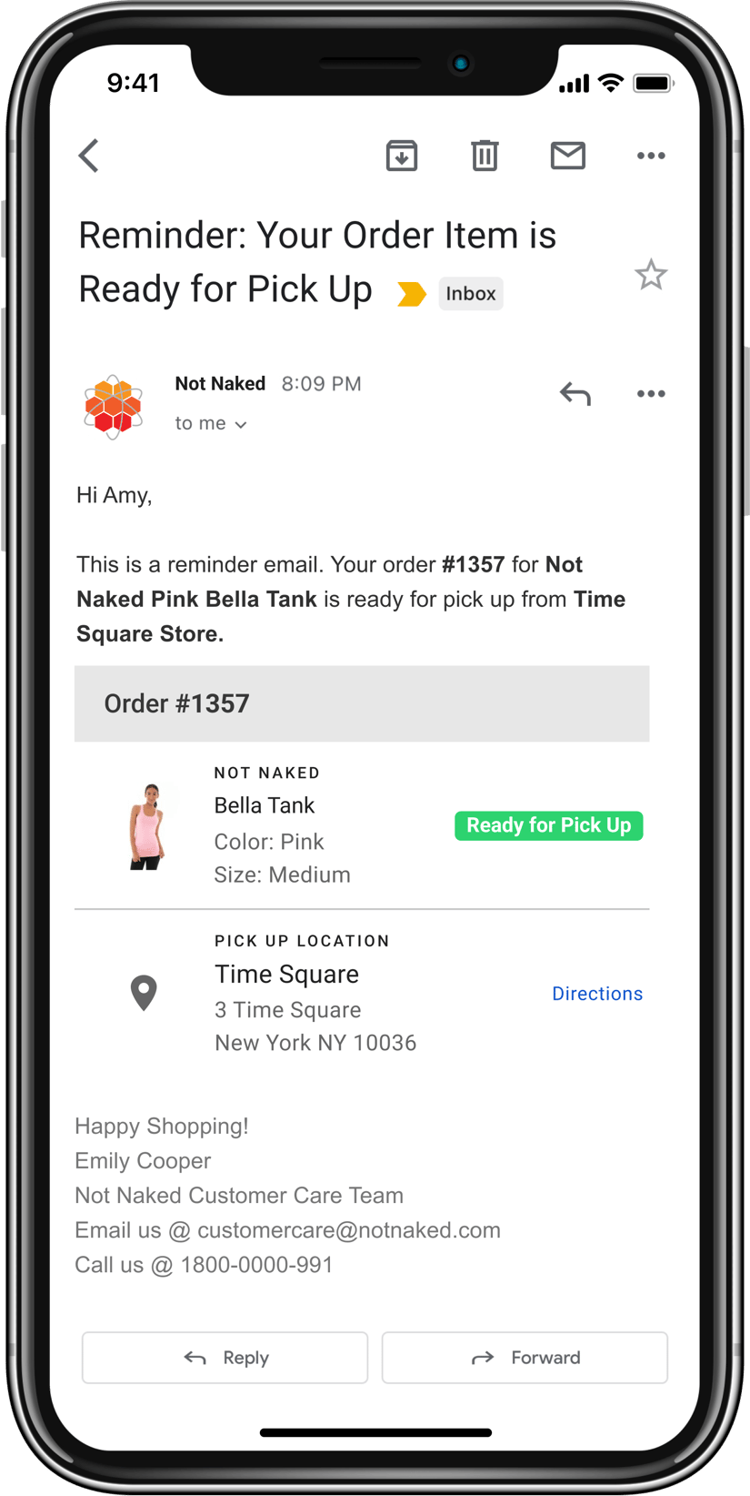 6 Critical Emails for Shopify In-Store Pickup Orders