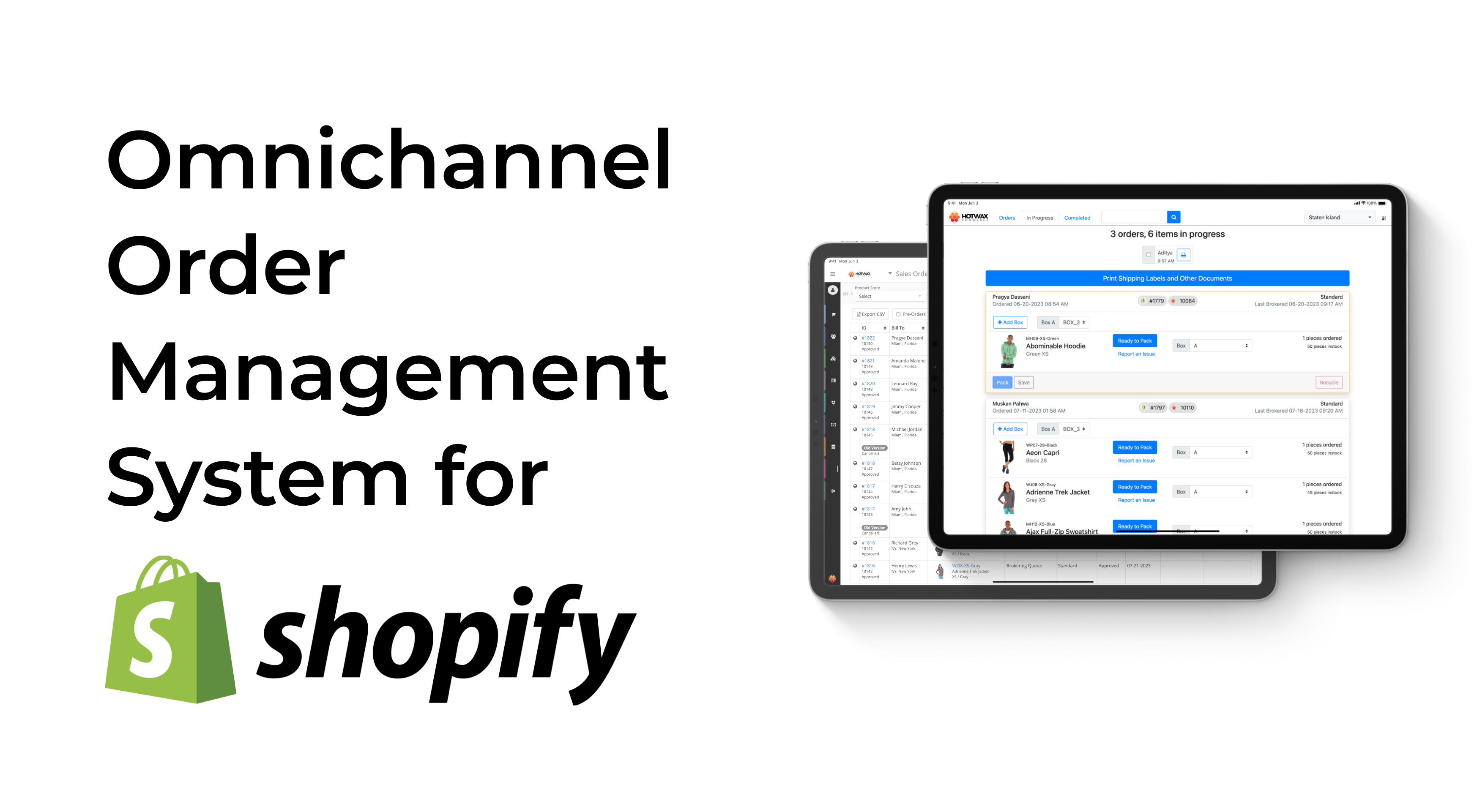 Omnichannel Order Management For Shopify | HotWax Commerce