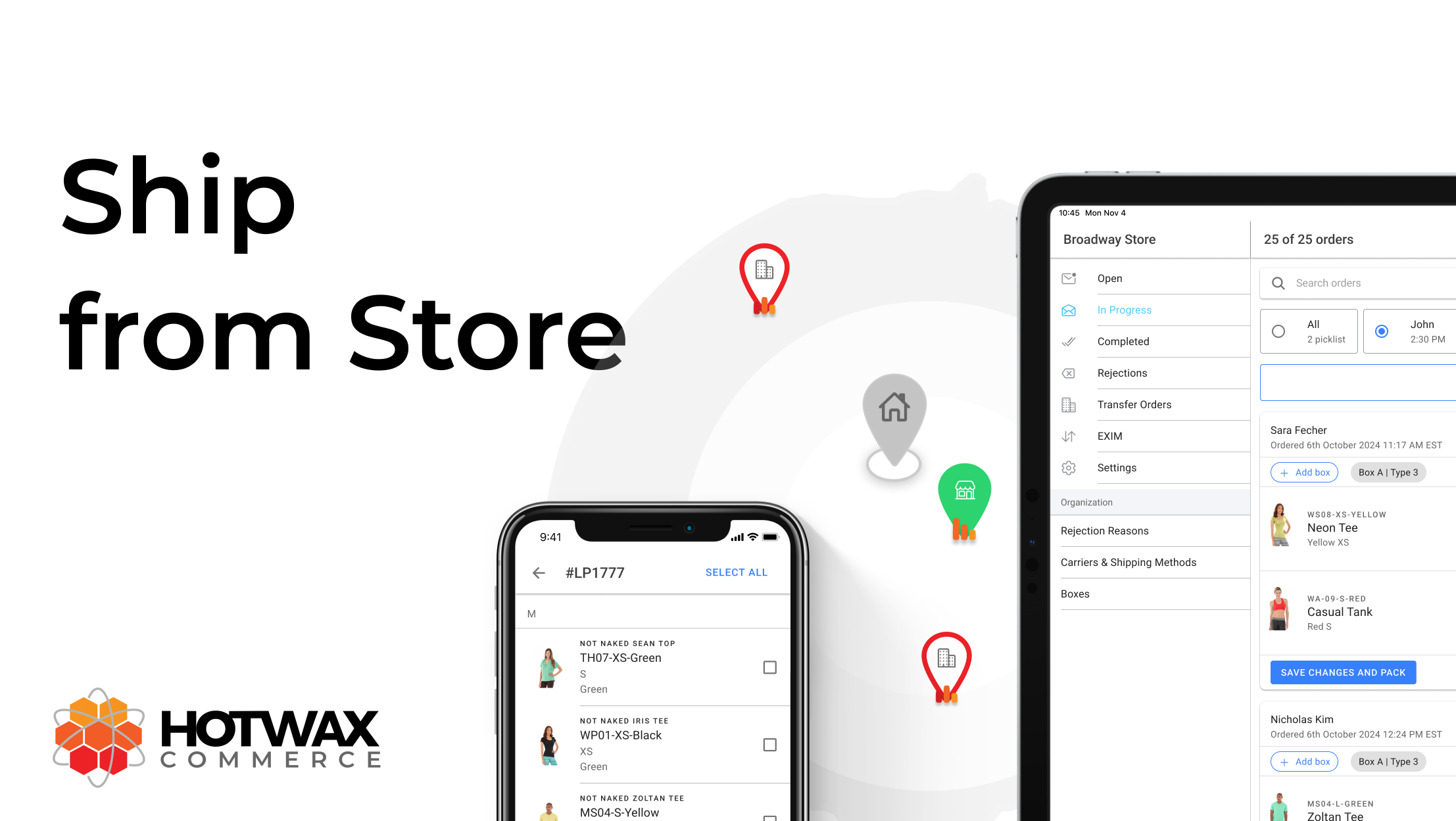 Ship from Store | HotWax Commerce